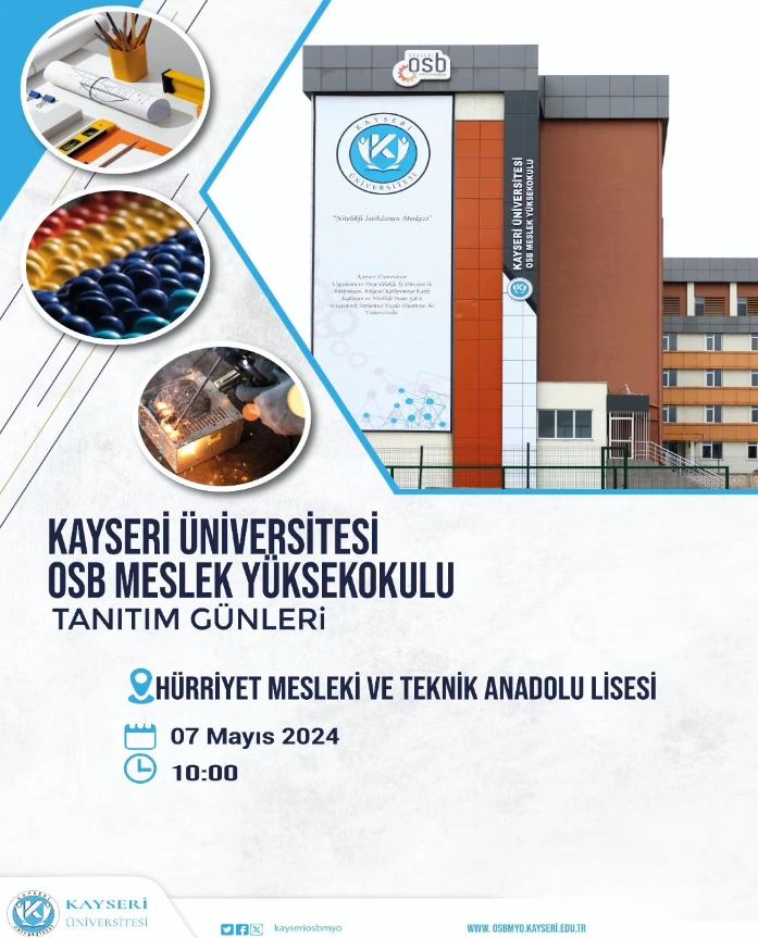 OSB MESLEK YÜKSEKOKULUMUZUN TANITIM ETKİNLİĞİ - 1 OSB MESLEK YÜKSEKOKULUMUZUN TANITIM ETKİNLİĞİ - 1
